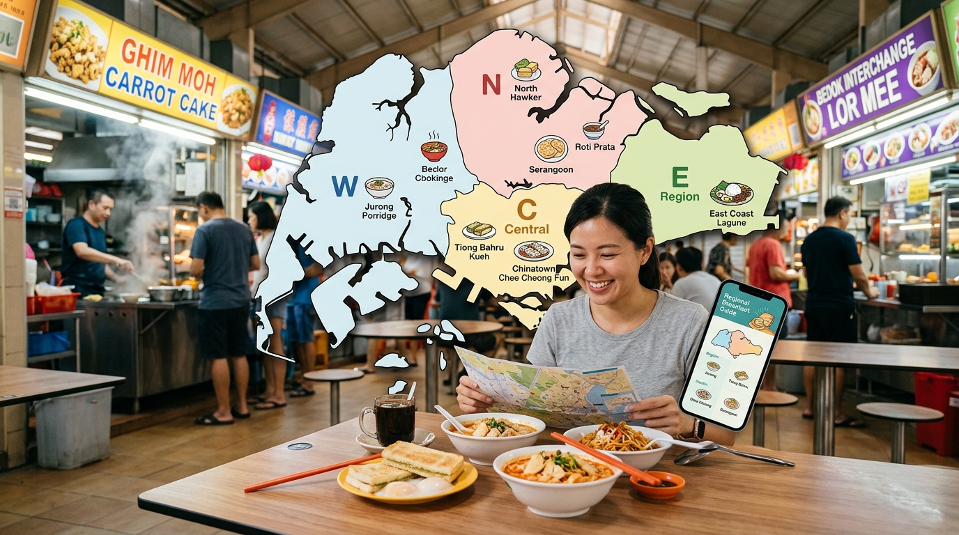 The Complete Breakfast Hunter's Map: Best Morning Hawker Centres by ...